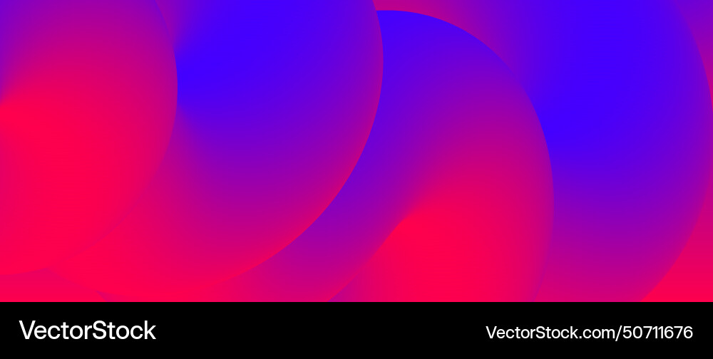 Abstract blue and red fluid gradient background Vector Image