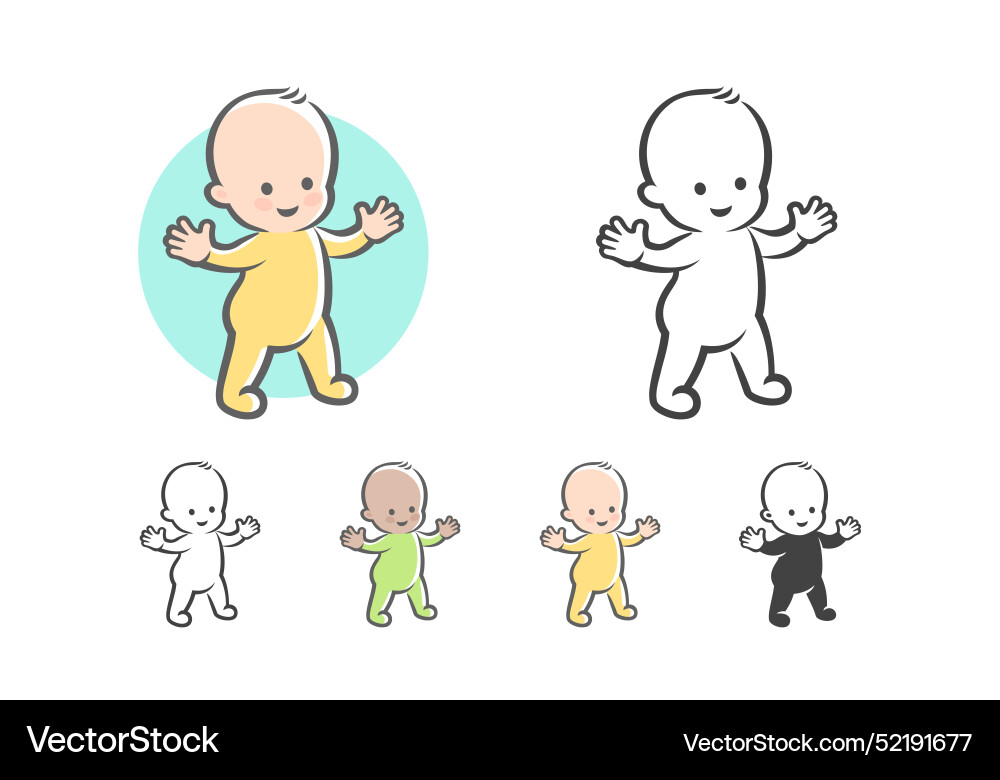 Active child logo Royalty Free Vector Image - VectorStock