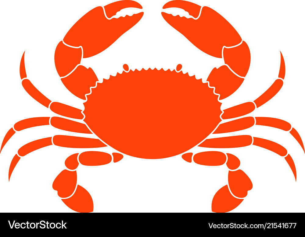 Crab Royalty Free Vector Image - VectorStock