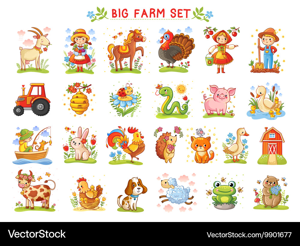 Farm Vector Images & Graphics for Commercial Use | VectorStock