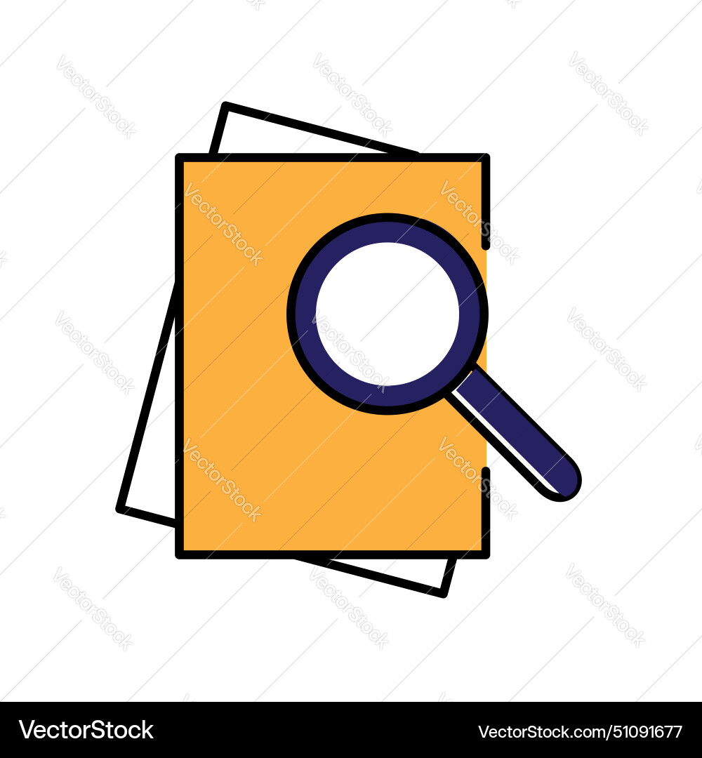 Model evaluation and fine tuning icon design Vector Image