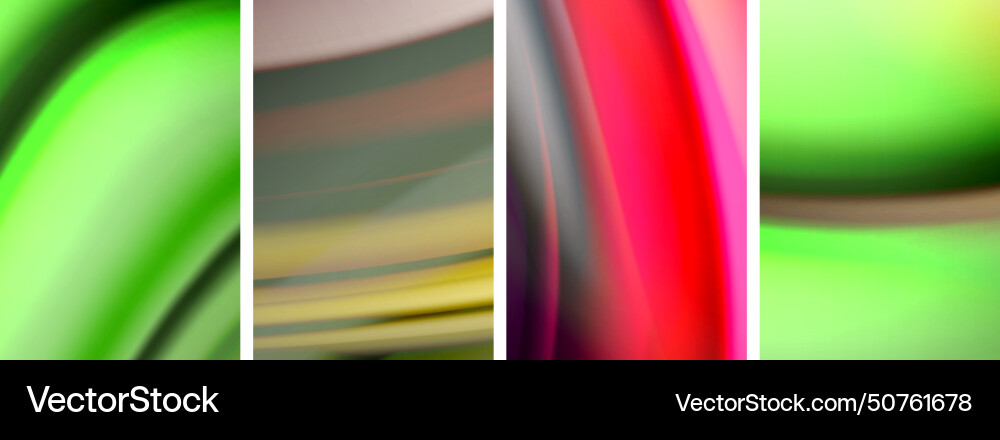 Blurred color line backgrounds Royalty Free Vector Image