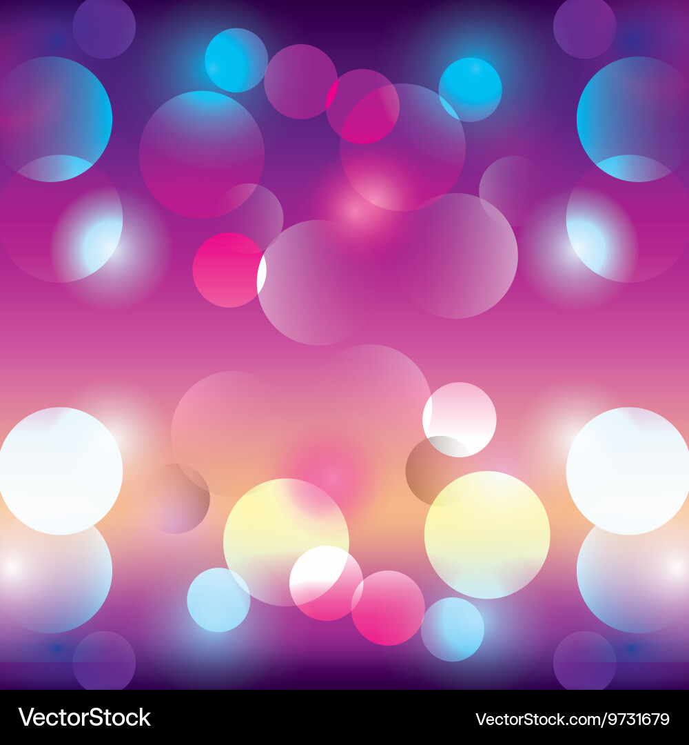 Blurred lights background wallpaper design Vector Image