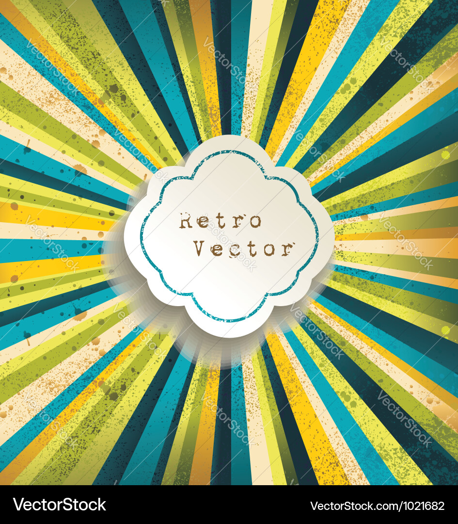 Beam background Royalty Free Vector Image - VectorStock