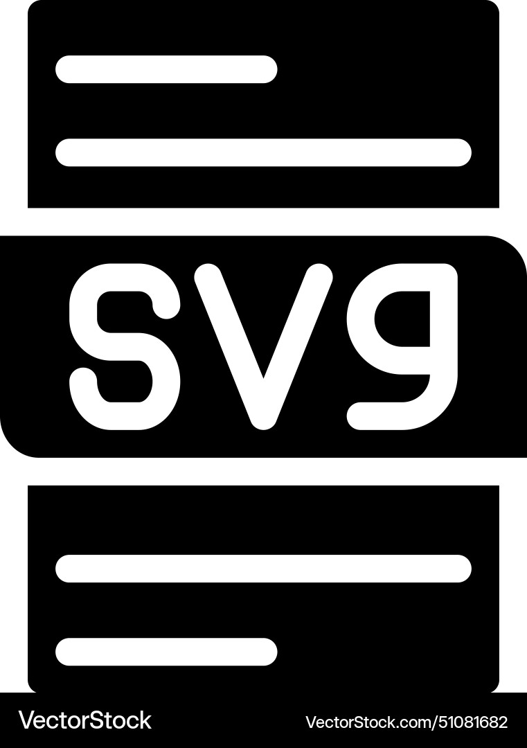 File Type Format Svg Icons Document Extension Vector Image