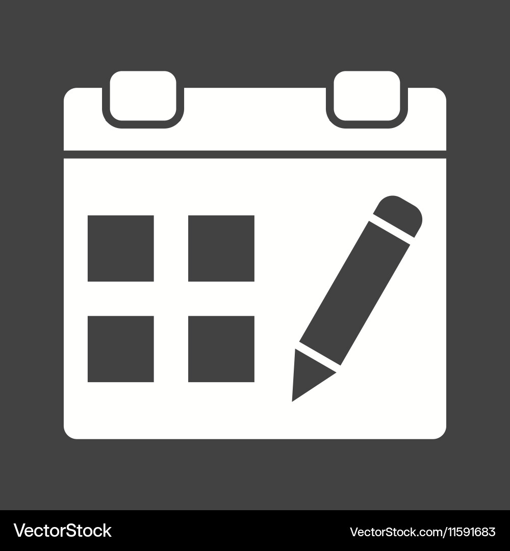 Create event Royalty Free Vector Image - VectorStock
