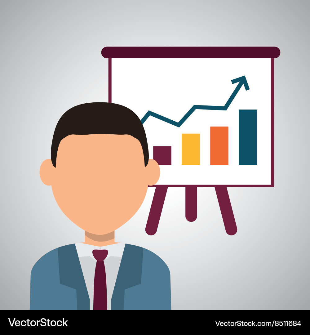 Flat about achievement design Royalty Free Vector Image