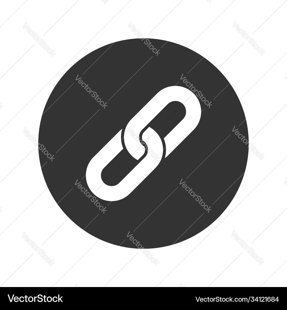 Link sign Royalty Free Vector Image - VectorStock