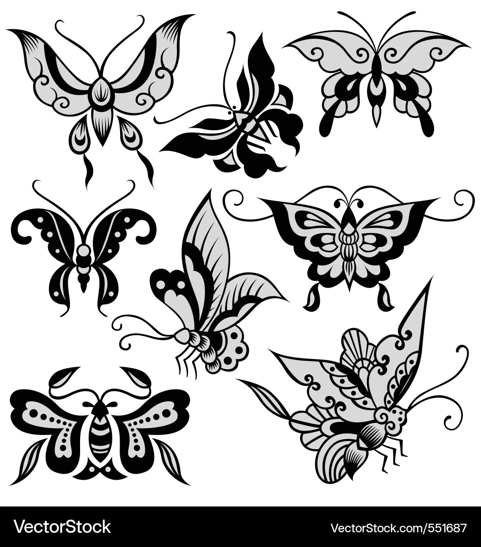 Butterfly design Royalty Free Vector Image - VectorStock