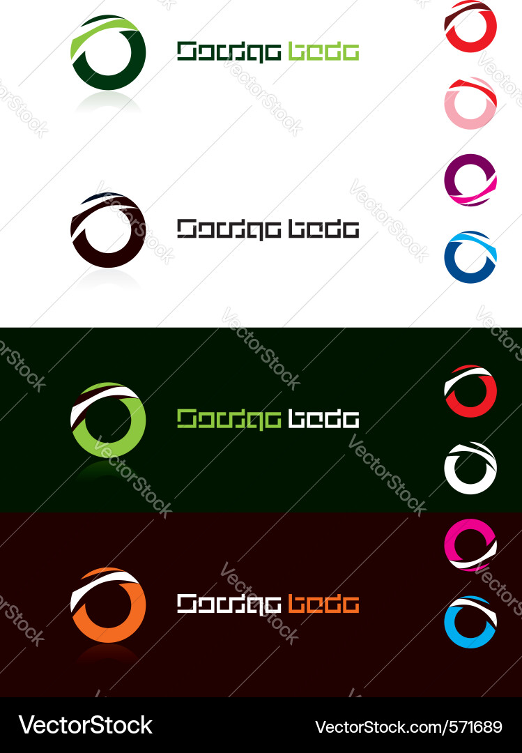 Abstract Ring Group Royalty Free Vector Image - VectorStock