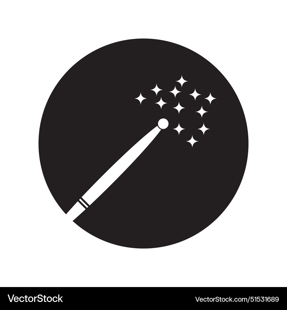 Magic wand icon Royalty Free Vector Image - VectorStock