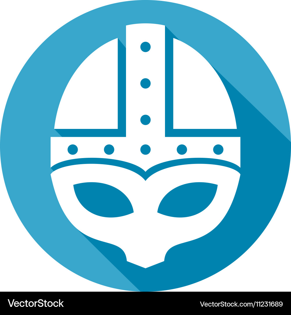 Medieval helmet icon Royalty Free Vector Image