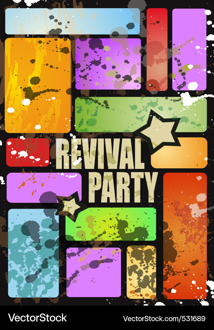 Party flyer Royalty Free Vector Image - VectorStock