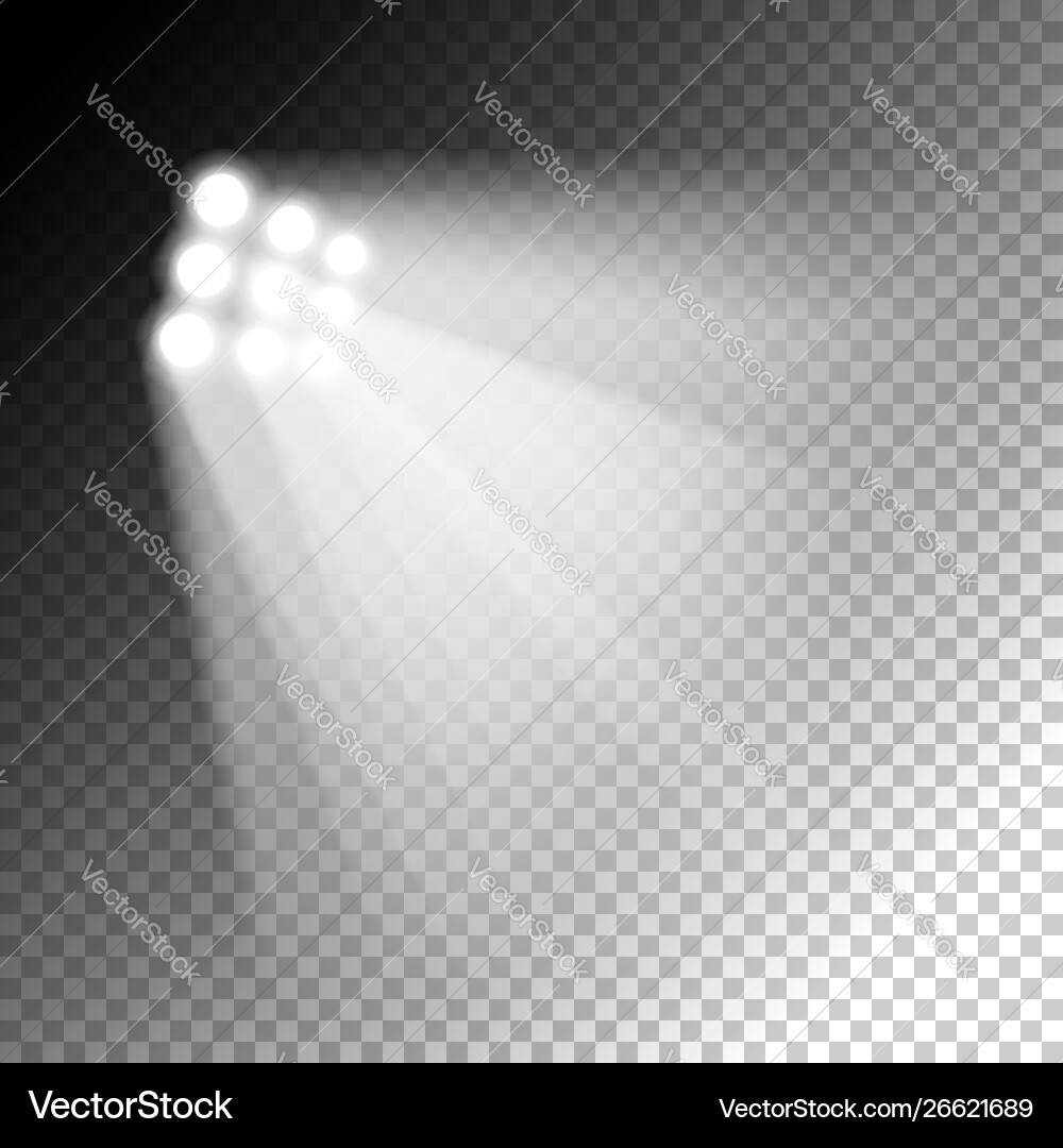 Projector isolated on a transparent background Vector Image