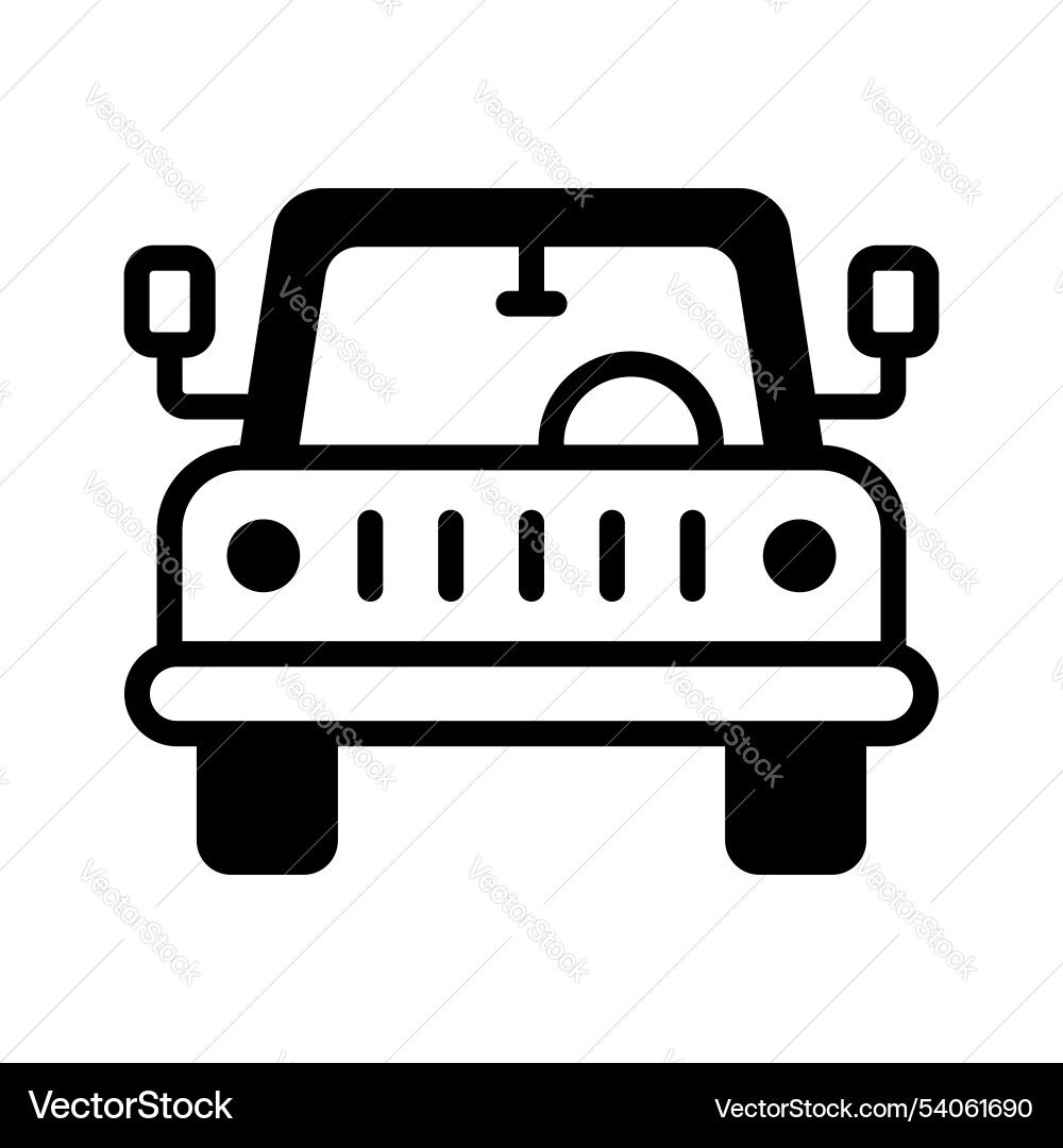 Jeep Royalty Free Vector Image - VectorStock