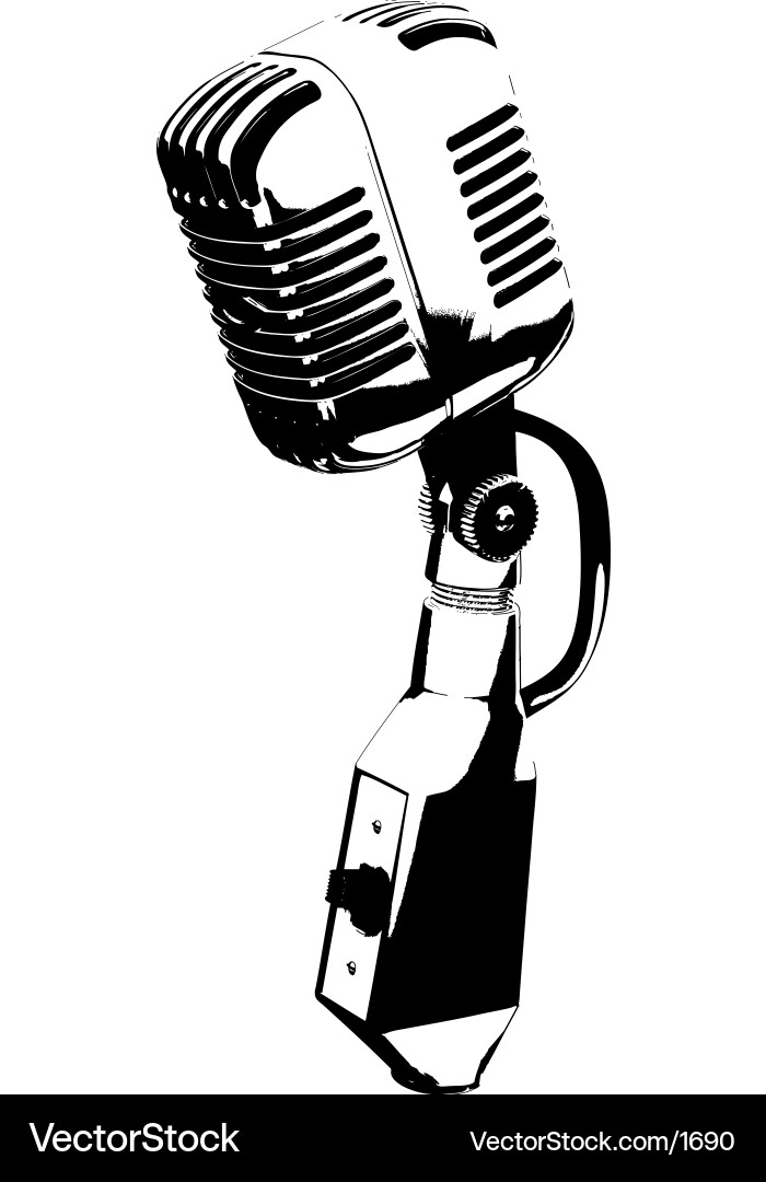 Microphone Royalty Free Vector Image - VectorStock