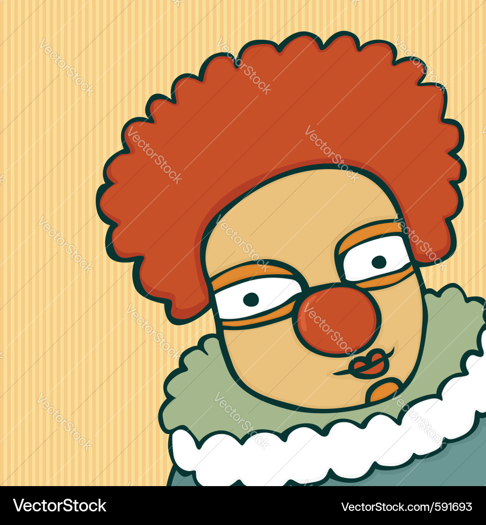 Clown Royalty Free Vector Image - VectorStock