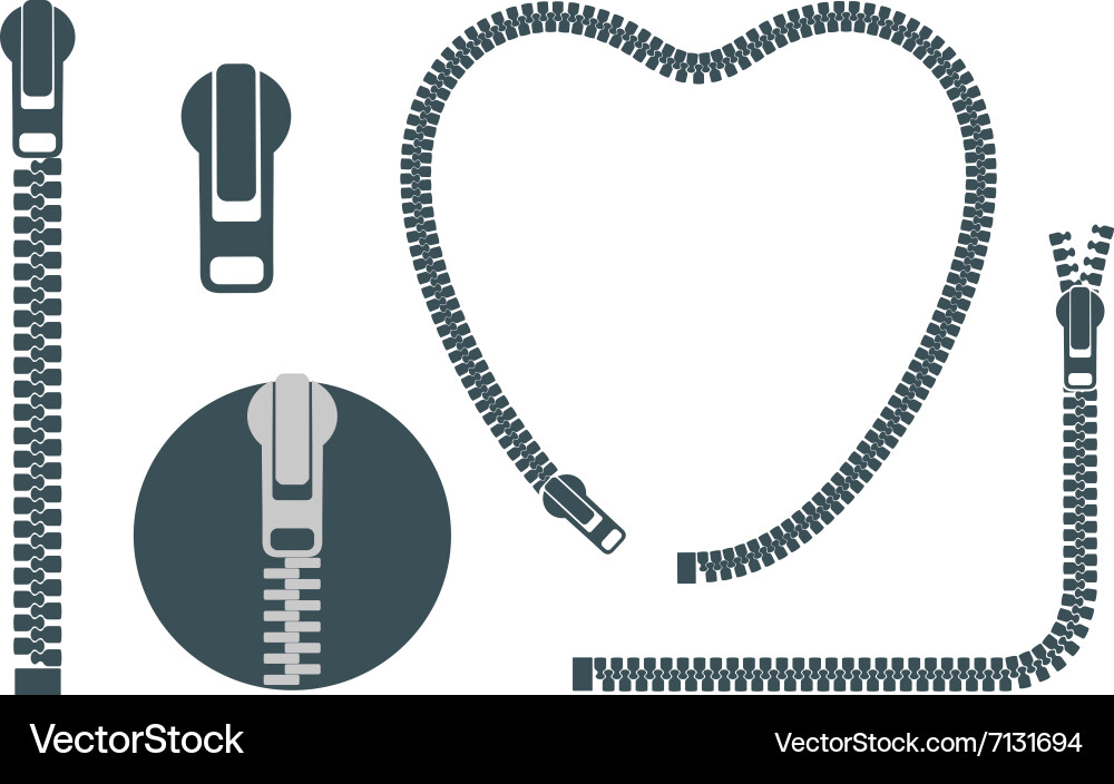 Zipper Royalty Free Vector Image - VectorStock