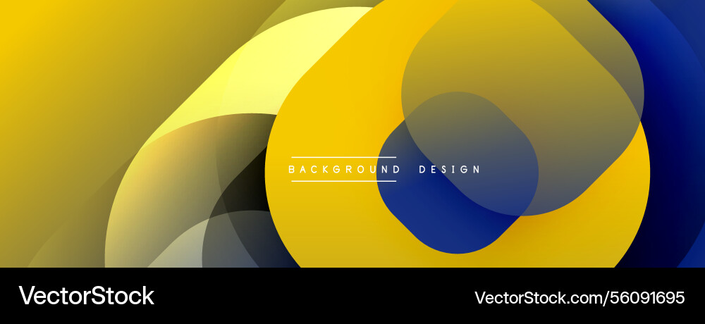 Abstract background with layered translucent Vector Image