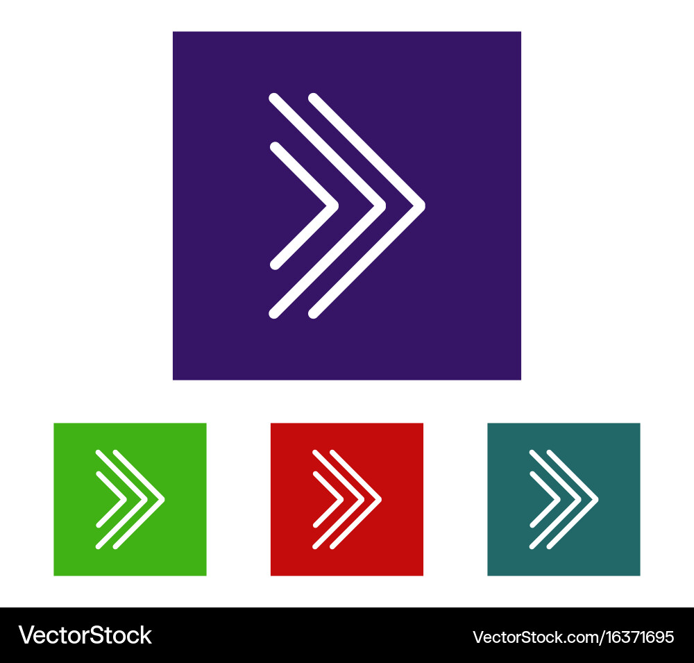 Arrow Set - Upward Direction Royalty Free Vector Image