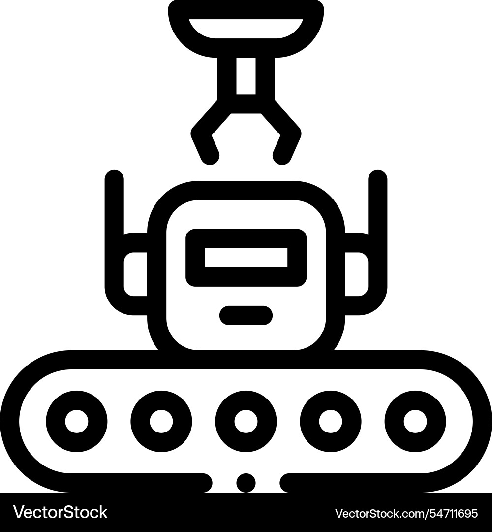 Manure icon thin linear style design isolated Vector Image