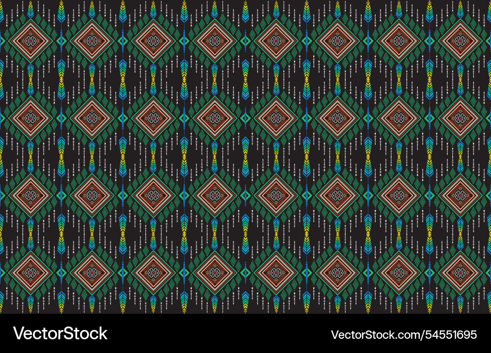 Tribal ethnic themes geometric seamless background
