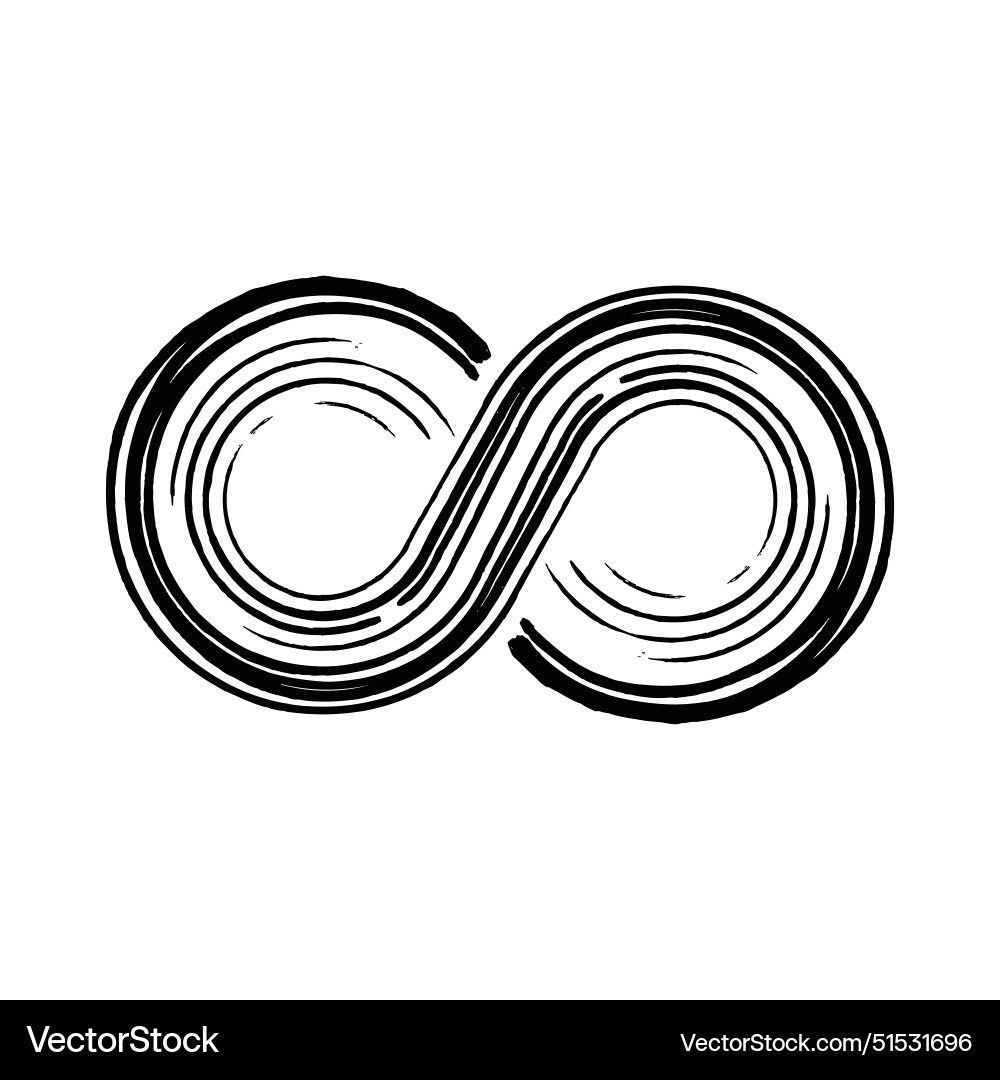 Infinity icon Royalty Free Vector Image - VectorStock