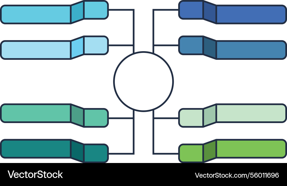Peta minda flow Royalty Free Vector Image - VectorStock