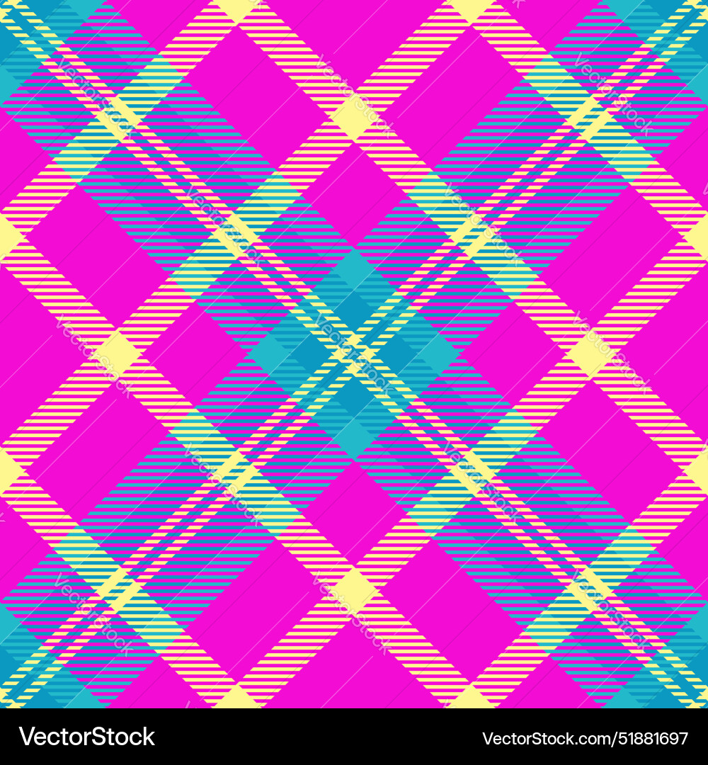 Order pattern textile neat fabric tartan seamless Vector Image