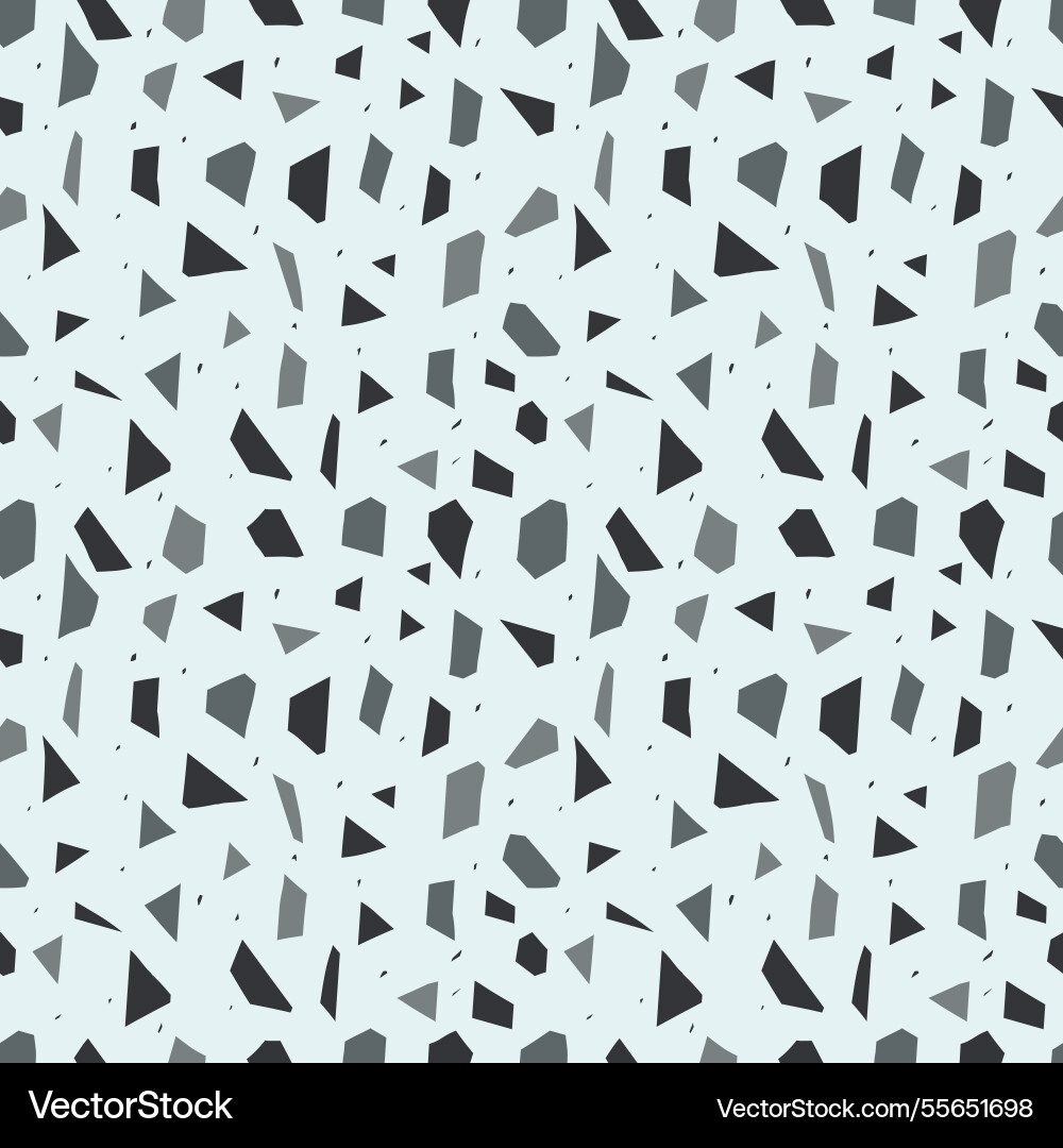 Gray cut pieces pattern Royalty Free Vector Image