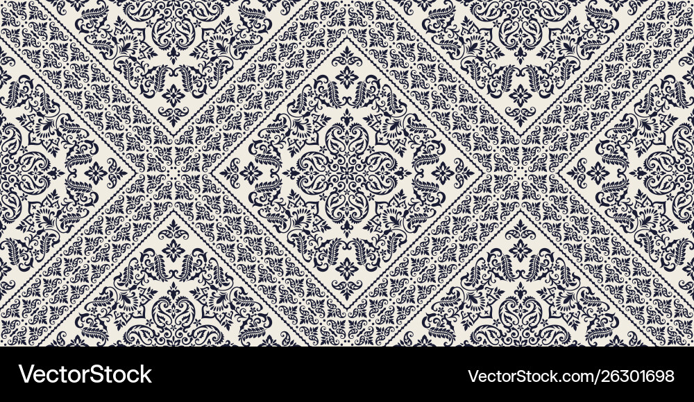 Seamless pattern based on ornament paisley bandana – Royalty-Free ...