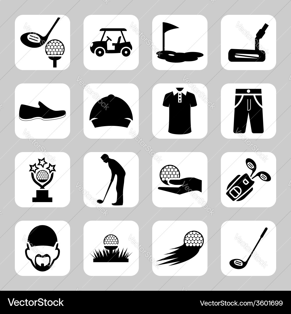 Golf Royalty Free Vector Image - VectorStock