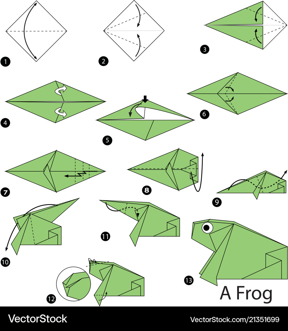 How To Make Origami Frog