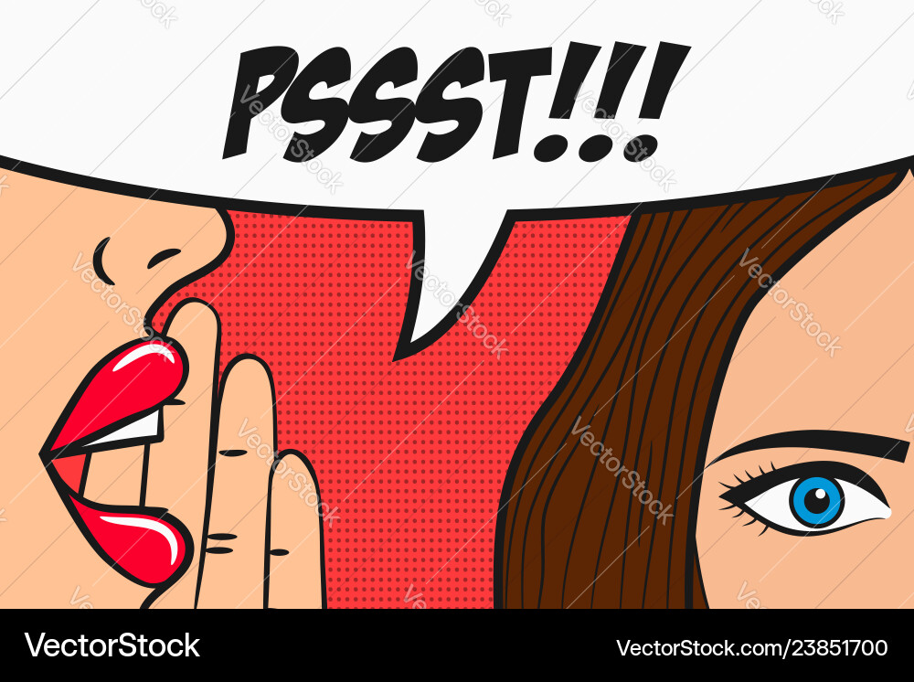 Two Girl Talking Comic Vector Images (over 170)