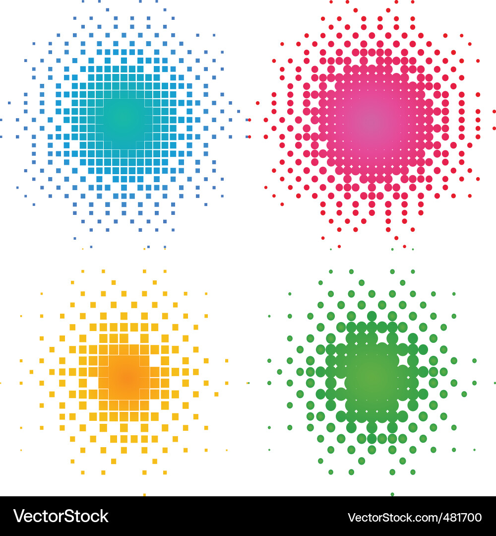 Halftone dots Royalty Free Vector Image - VectorStock