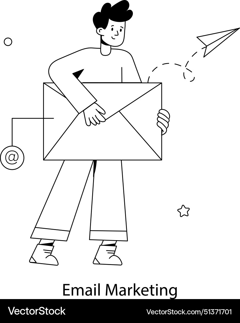 Email marketing Royalty Free Vector Image - VectorStock