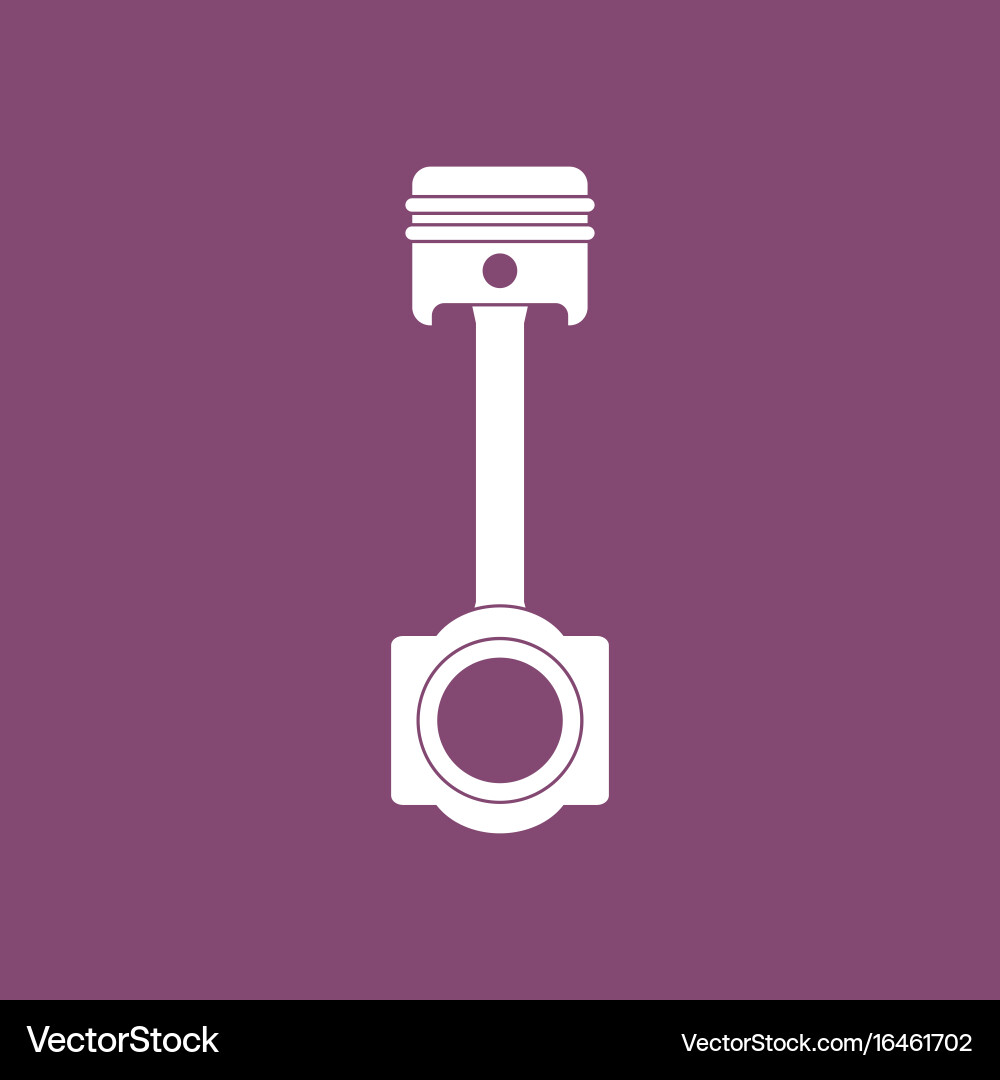 Icon car piston Royalty Free Vector Image - VectorStock