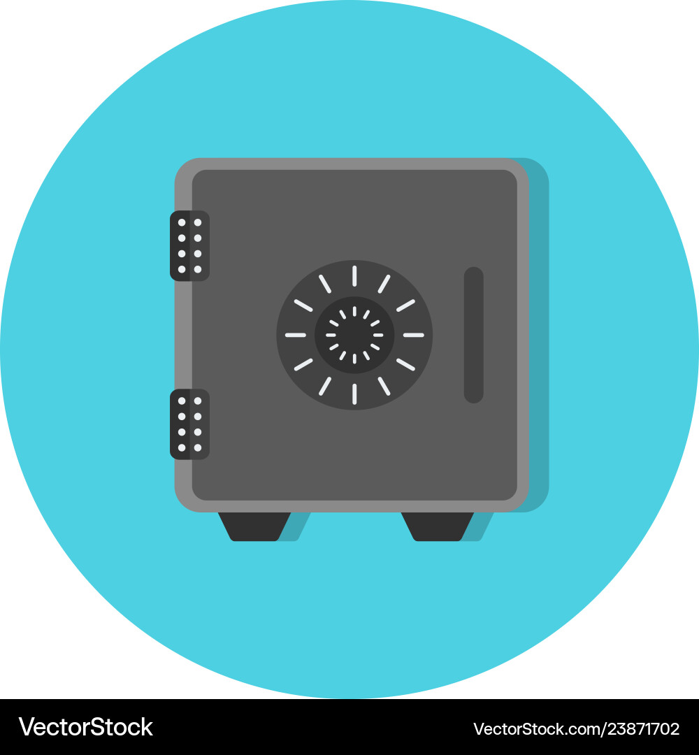 Vault icon Royalty Free Vector Image - VectorStock