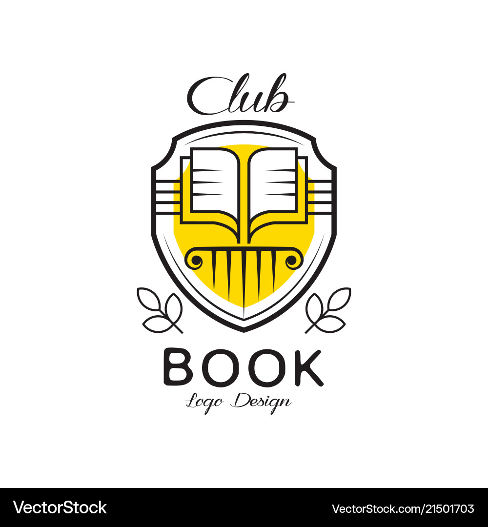 Book Club Logo Book Club Logo Vector Art, Icons, And Graphics For Free
