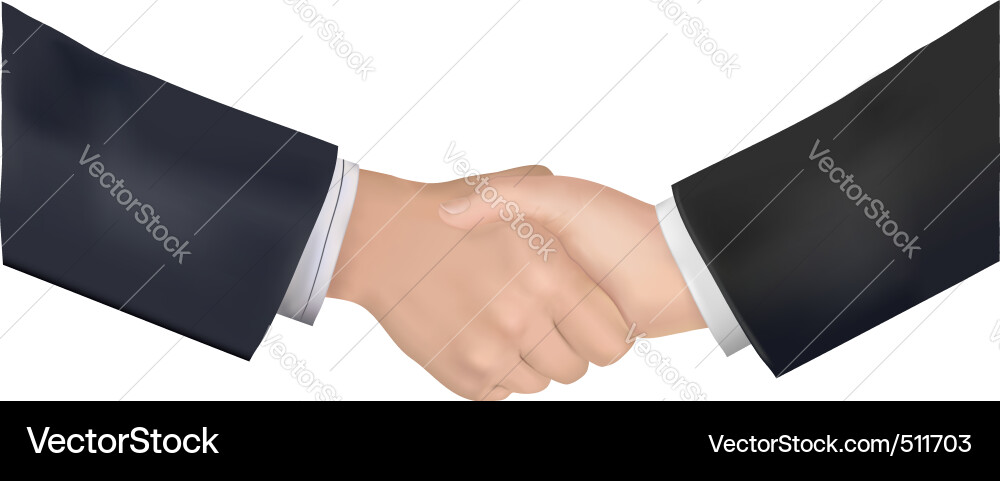 Handshake Royalty Free Vector Image - VectorStock