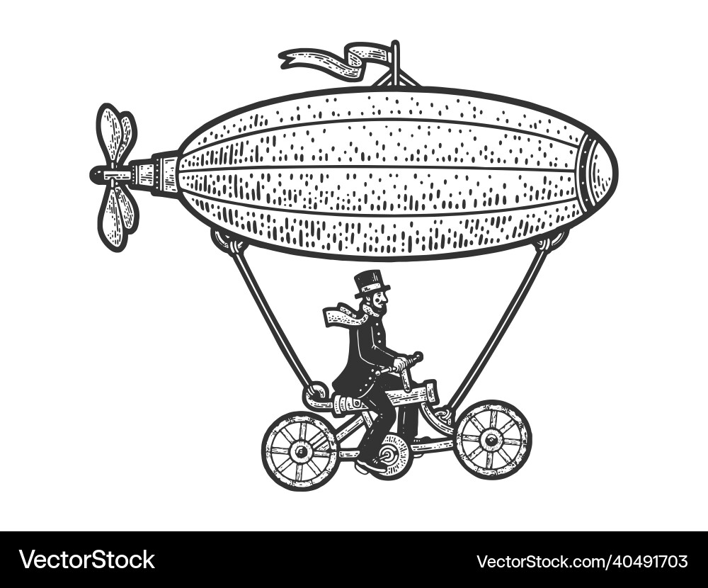 Dirigible Blimp Drawing Vector Images (over 130)
