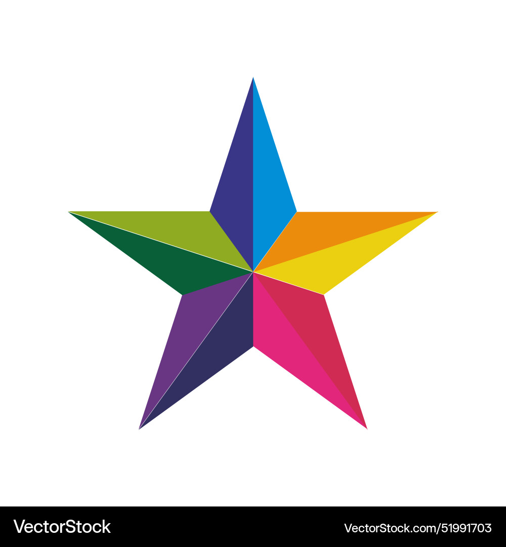 Web line modern color full logo design Royalty Free Vector