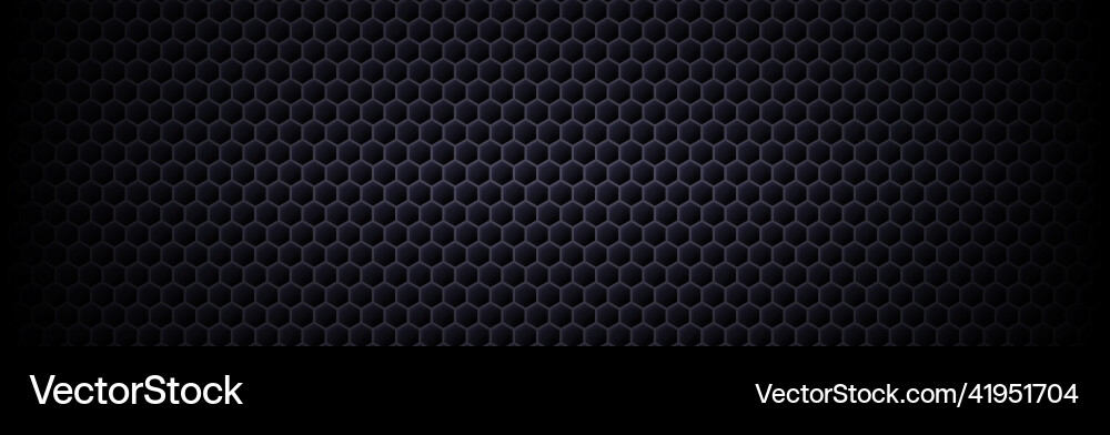 Hexagonal Metal Grid Texture Royalty Free Vector Image
