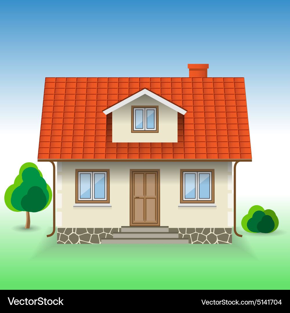 House Royalty Free Vector Image - VectorStock