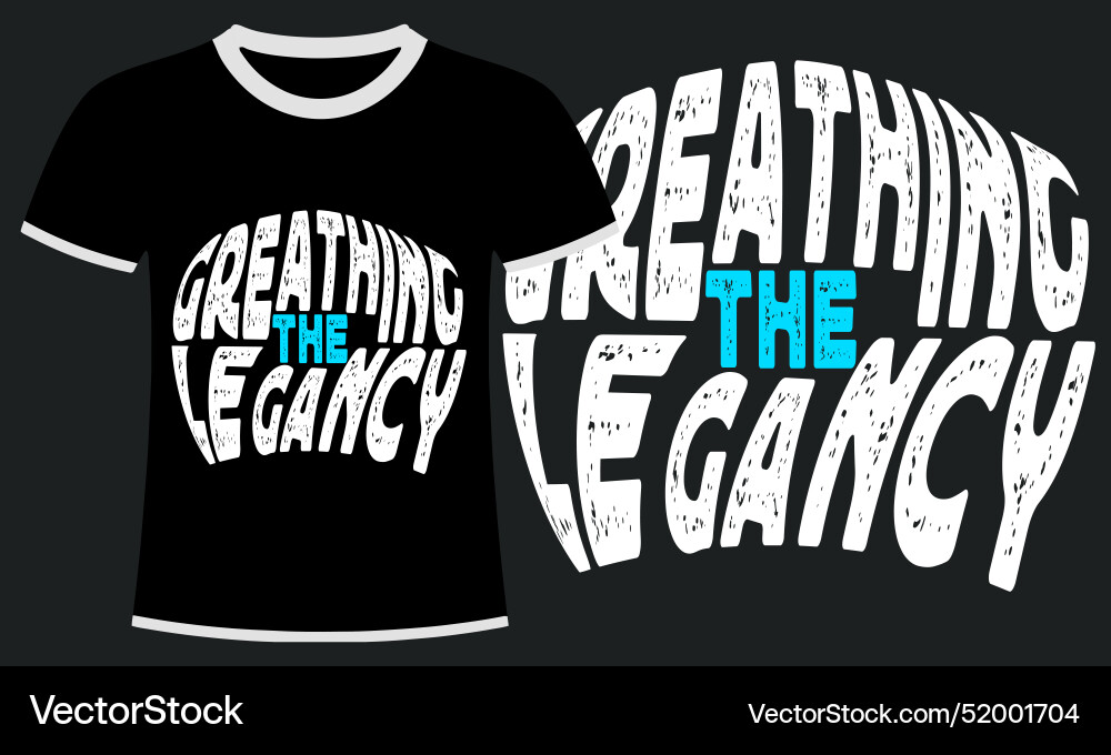 Typography t shirt design Royalty Free Vector Image