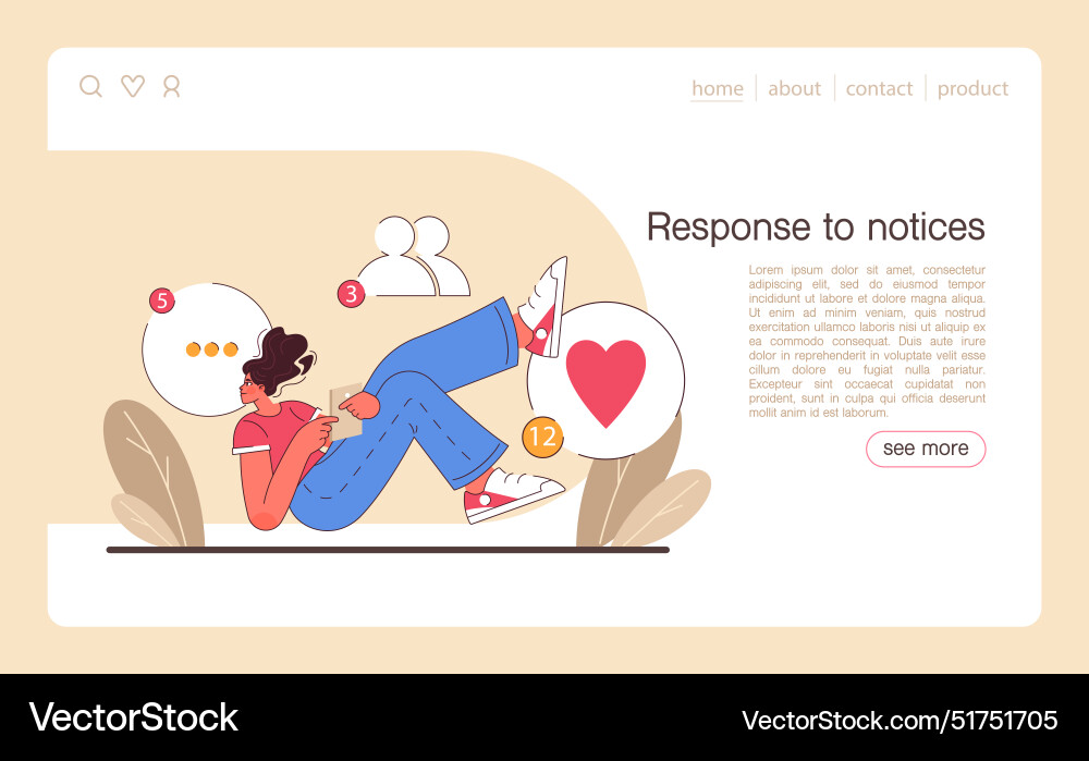 Digital multitasking web banner or landing page Vector Image