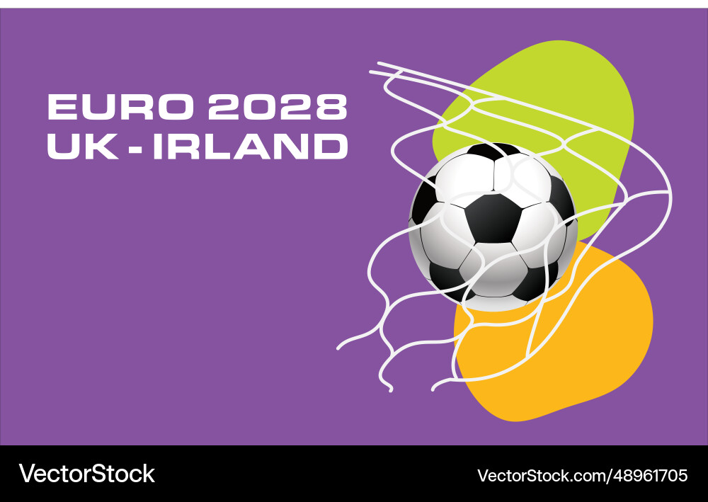 Euro 2028 Royalty Free Vector Image - VectorStock