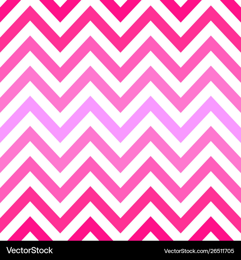 Pink chevron retro decorative pattern background Vector Image