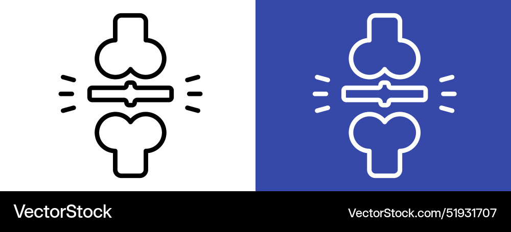 Medical herniated disc icon perfect for Royalty Free Vector