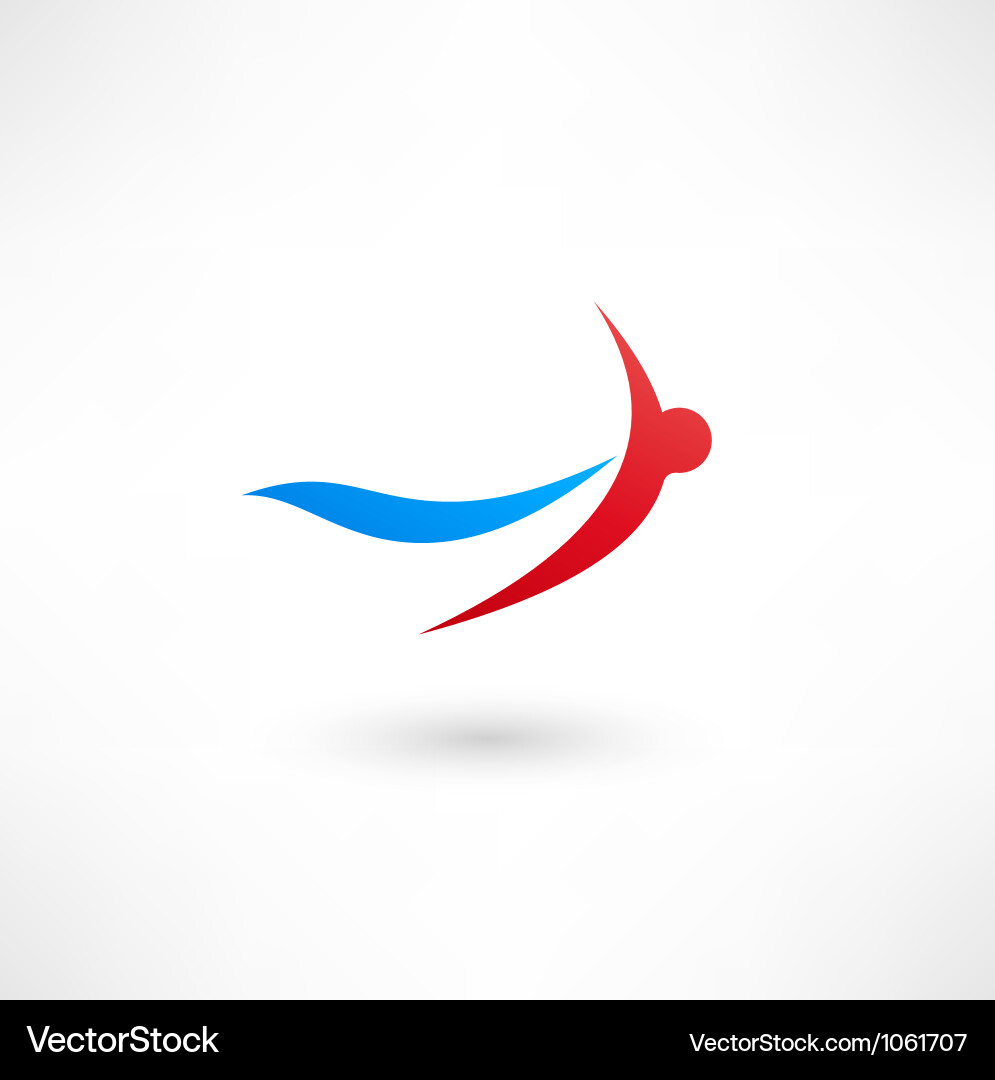 Superhero Icon - Bold Hero Royalty Free Vector Image